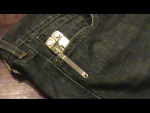 Leatherman Rebar Pocket Clip Mod - YouTube