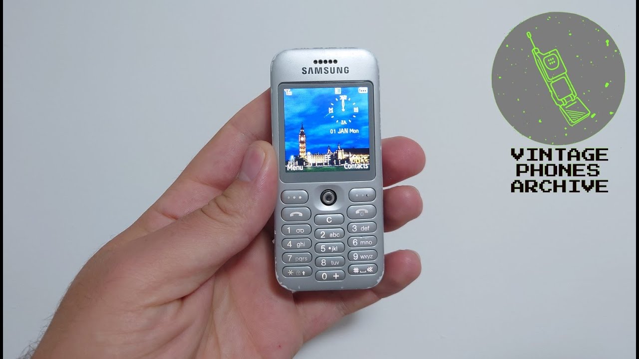Samsung SGH-E590 Mobile phone menu browse, ringtones, games, wallpapers ...