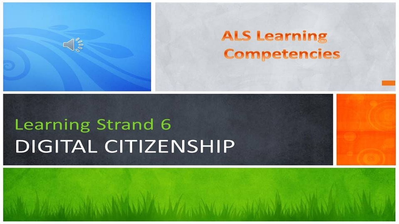 Video 206 - ALS Learning Competencies: Learning Strand 6 - Digital ...