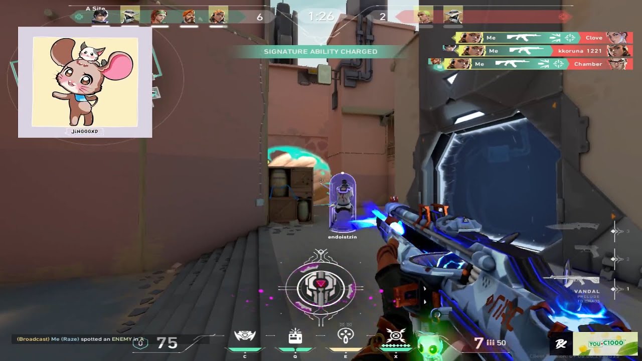 BIND! MVP PRX JINGGG RAZE VALORANT GAMEPLAY - YouTube