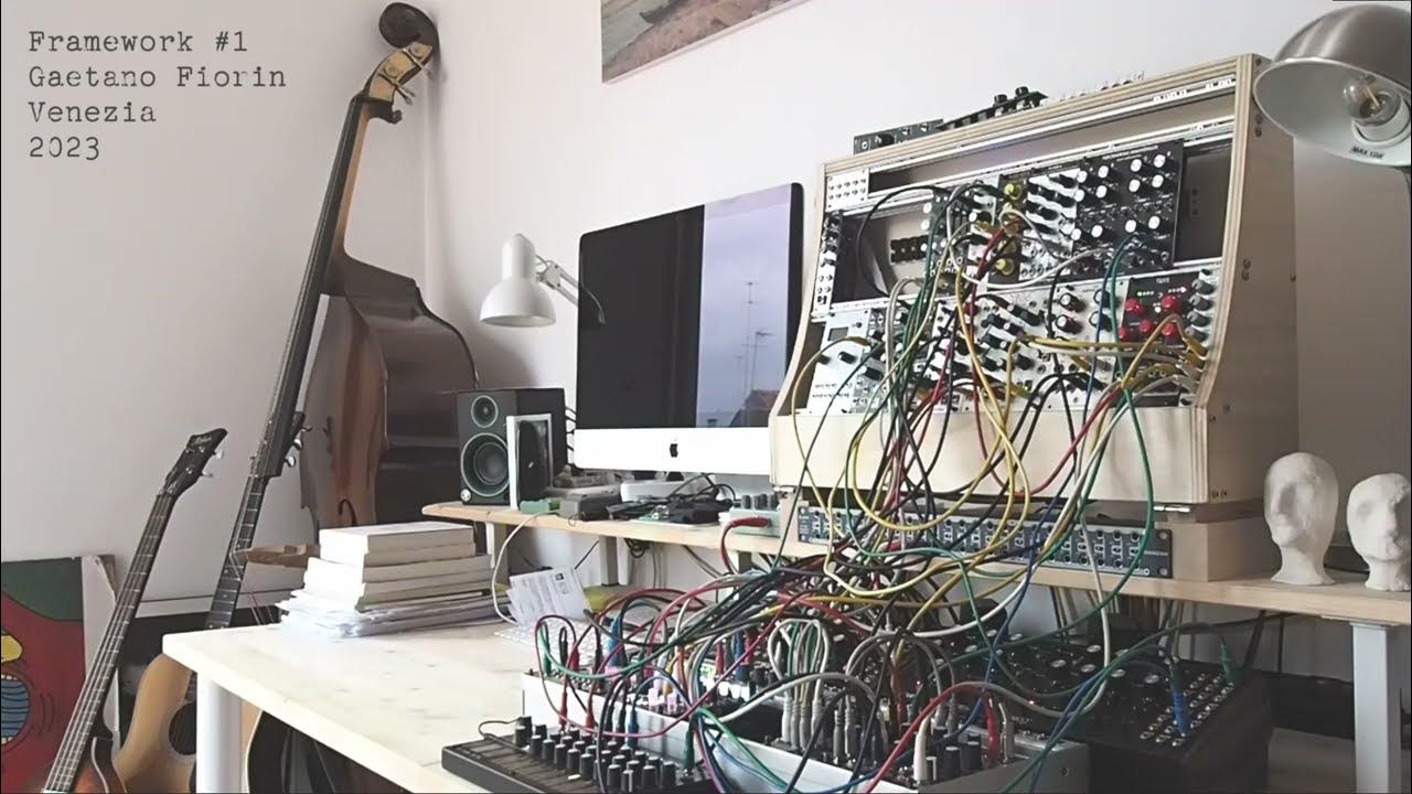 Framework #1 [self-generating ambient soundscape w\modular synthesizer] - YouTube