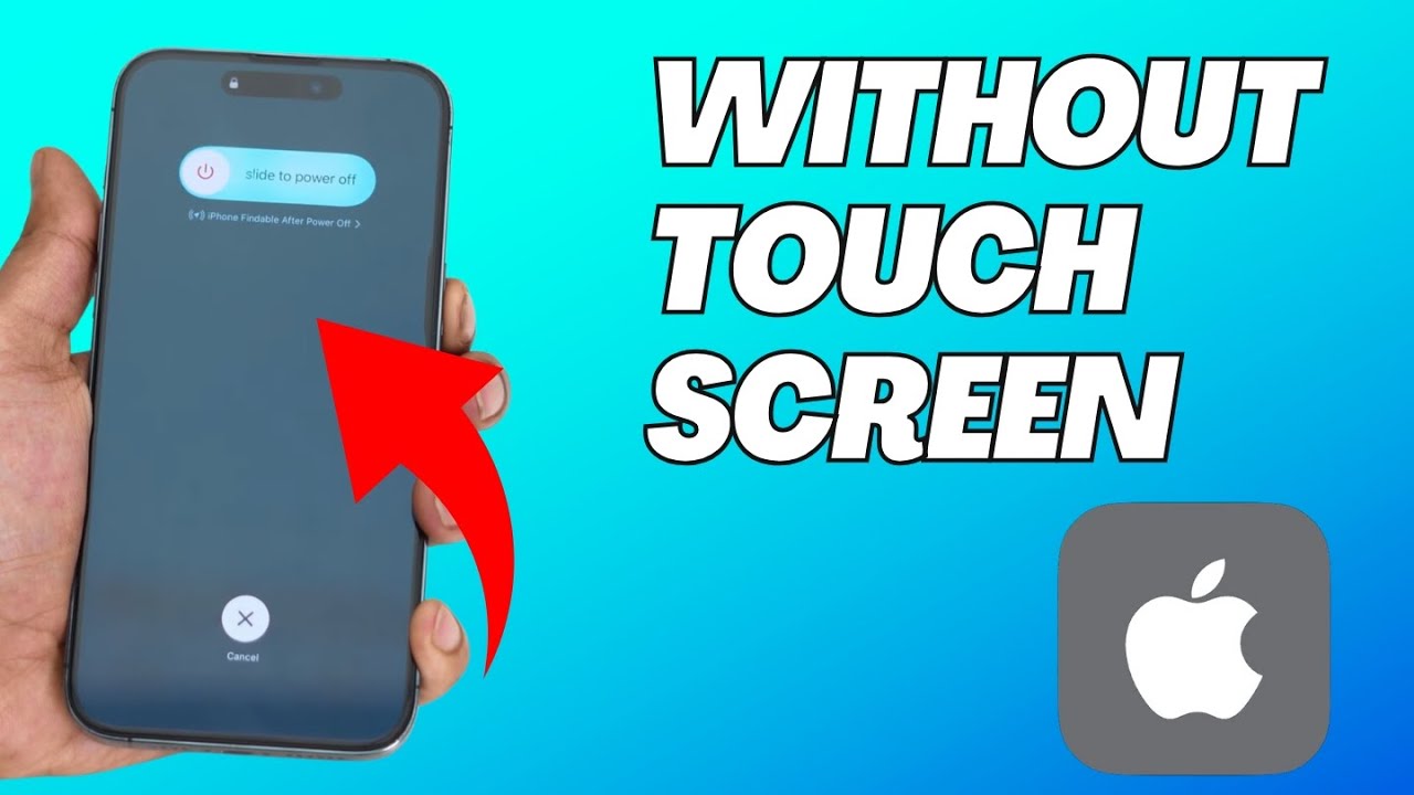 How To Power Off iPhone Without Touch Screen - YouTube
