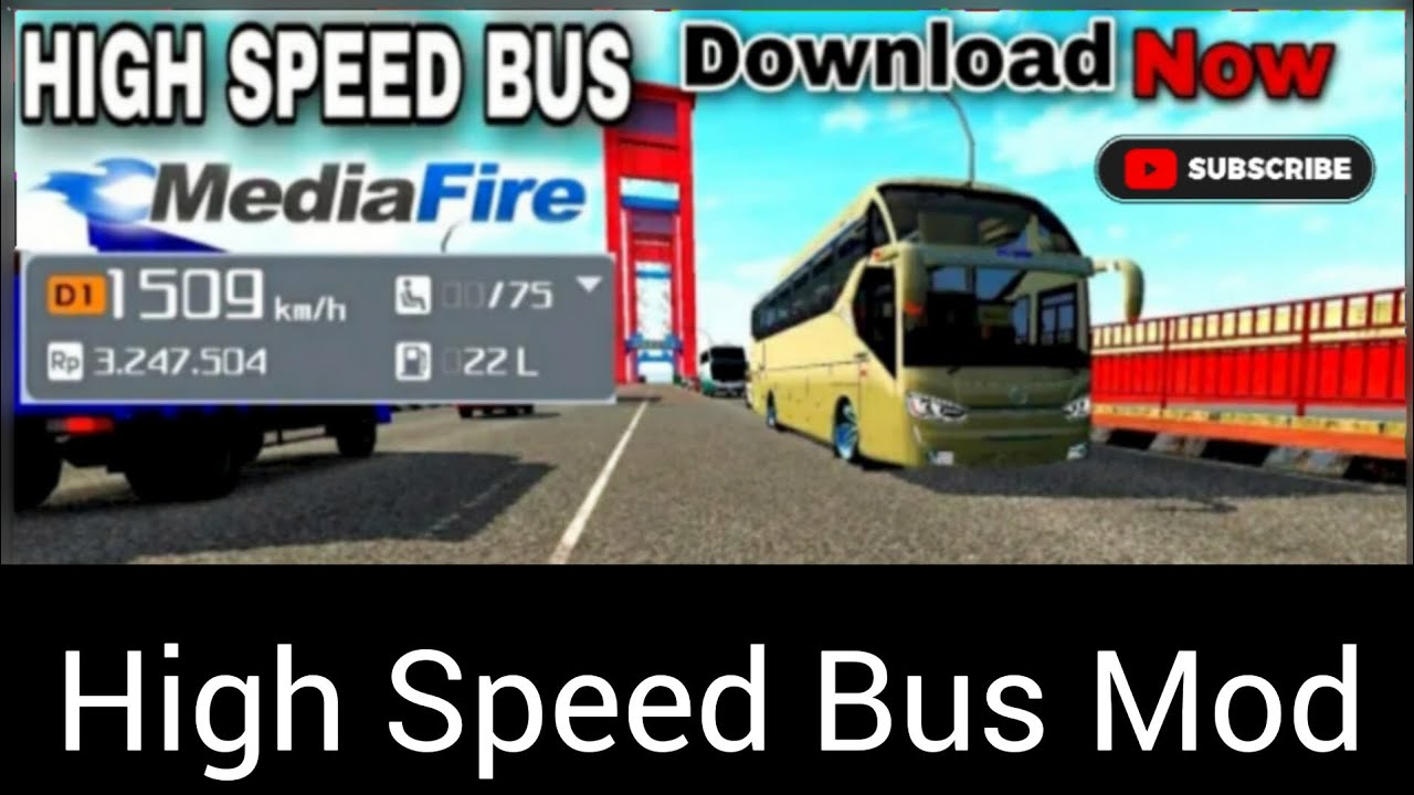 Highest Speed Bus Mod For Bus Simulator Indonesia #video #viral # ...