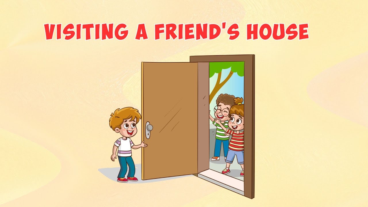Visiting a Friend's House | Daily English Conversation | How to improve ...