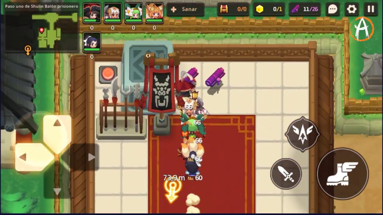 Guardian Tales World 5-2 modo pesadilla | nightmare completo - YouTube