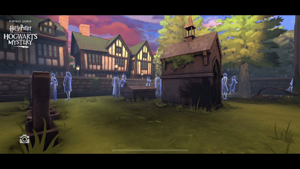 Hogwarts mystery godric's hollow graveyard different POV - YouTube