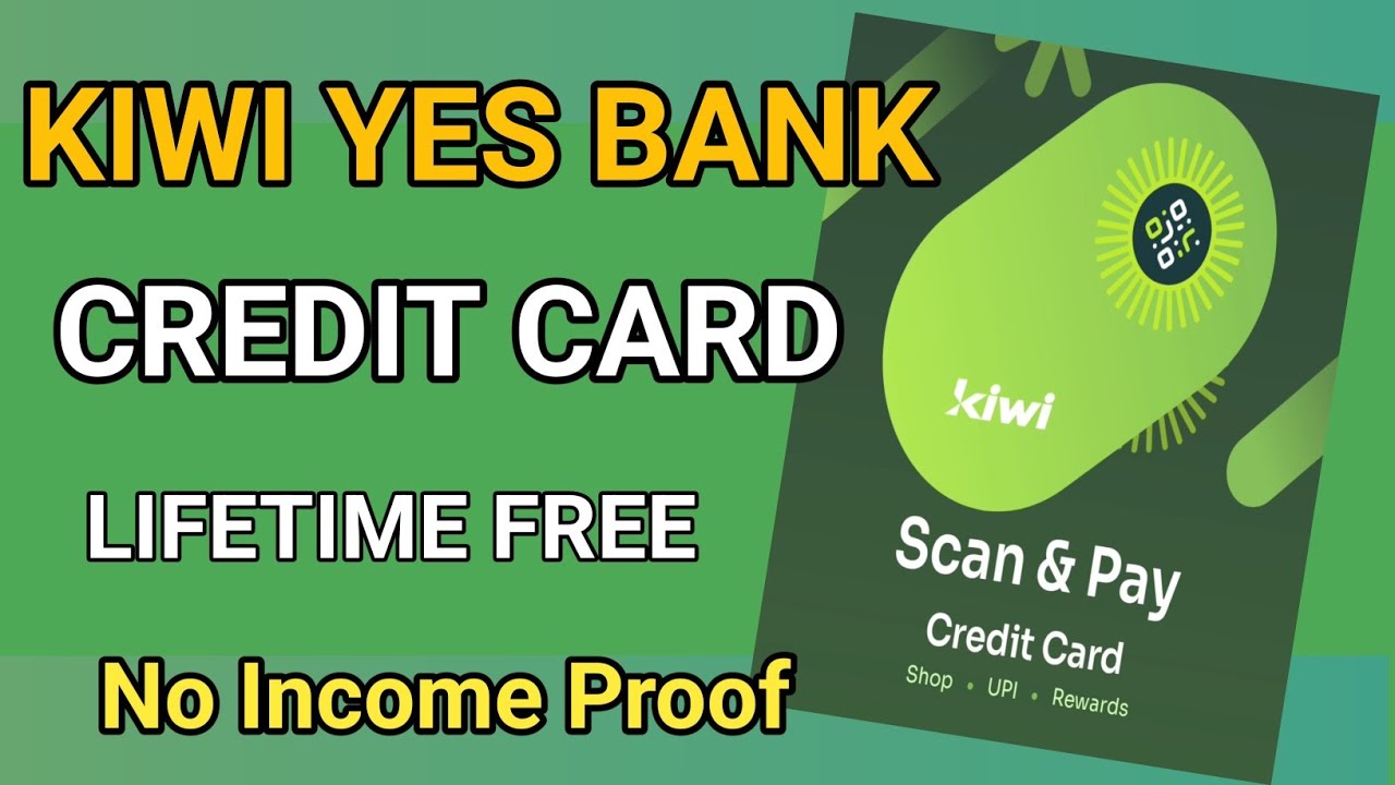 kiwi yes bank credit card/ kiwi credit card status - YouTube