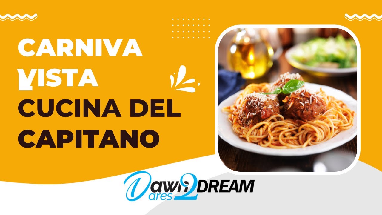 Carnival Vista Cruise - Cucina Del Capitano Italian Restaurant ...