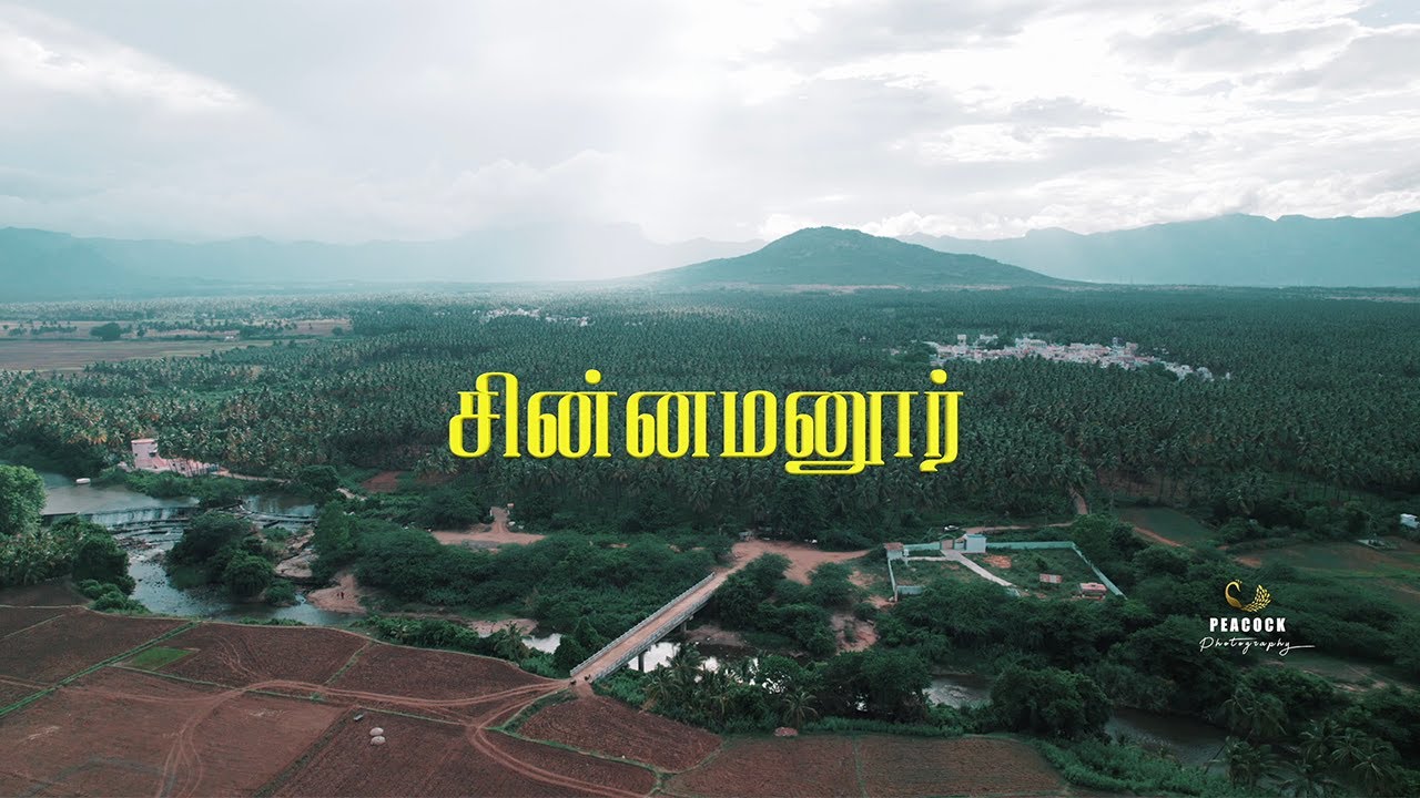 ARIAL VIEW OF THENI CHINNAMANUR - Peacock Photography 2024 | 4k ...
