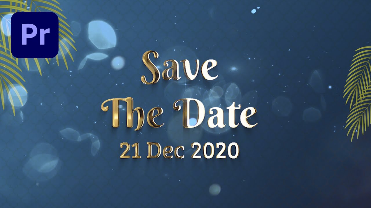 Diwali Gift & Offer 🎁 Wedding Invitation Video In Premiere Pro Animated ...