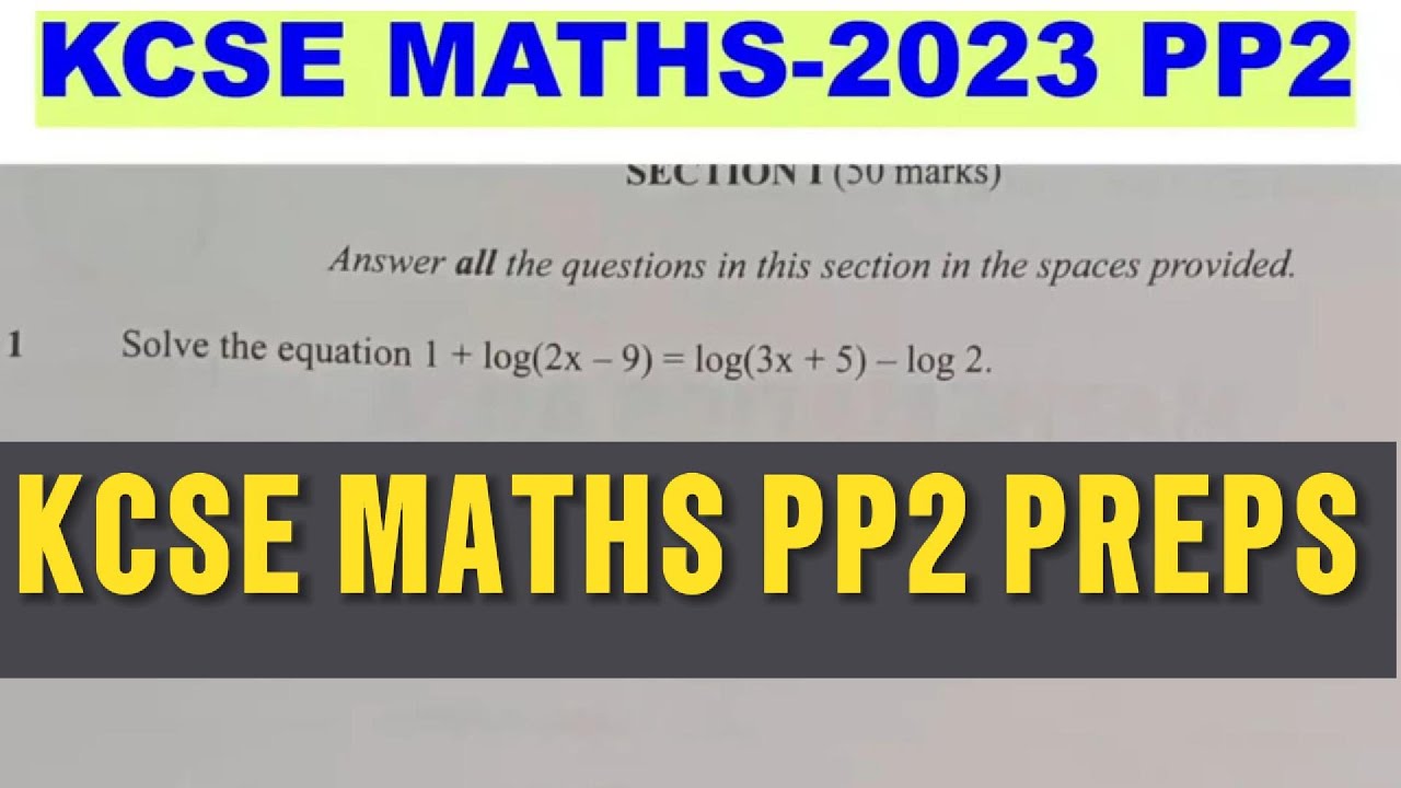 𝐊𝐂𝐒𝐄 𝐌𝐀𝐓𝐇𝐒 𝐏𝐑𝐄𝐏𝐀𝐑𝐀𝐓𝐈𝐎𝐍𝐒 | 𝐊𝐂𝐒𝐄 𝐏𝐏𝟐-𝟐𝟎𝟐𝟑 𝐅𝐔𝐋𝐋 𝐏𝐀𝐏𝐄𝐑 𝐑𝐄𝐕𝐈𝐄𝐖 - YouTube