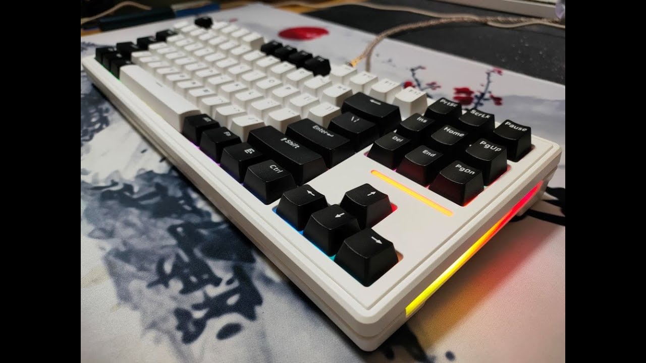 Xinmeng M87 Pro V2 Keyboard Unboxing, Intro, Typing Asmr - YouTube
