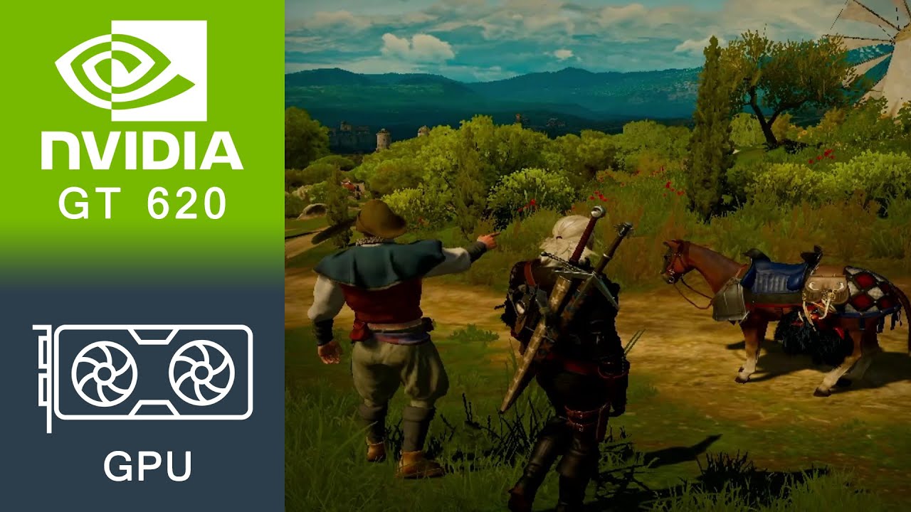The Witcher 3 Gameplay NVIDIA GeForce GT 620 (1GB VRAM) - YouTube