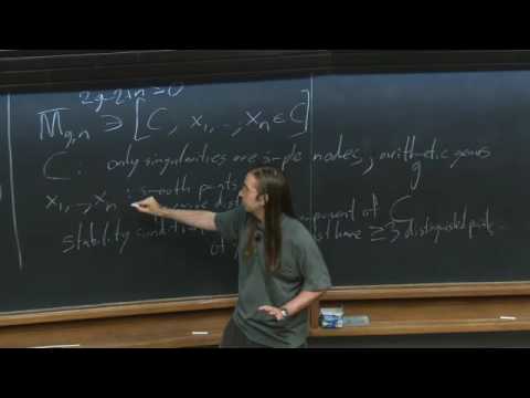 Tautological rings of moduli spaces of curves - A. Pixton - Lecture 01 ...