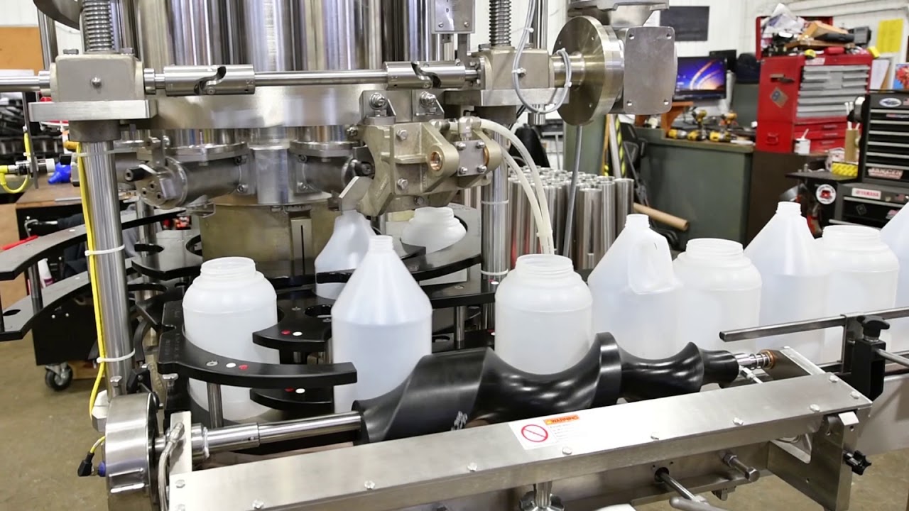 Elmar Piston Filler 7 Filling Stations in Gallon Containers for ...