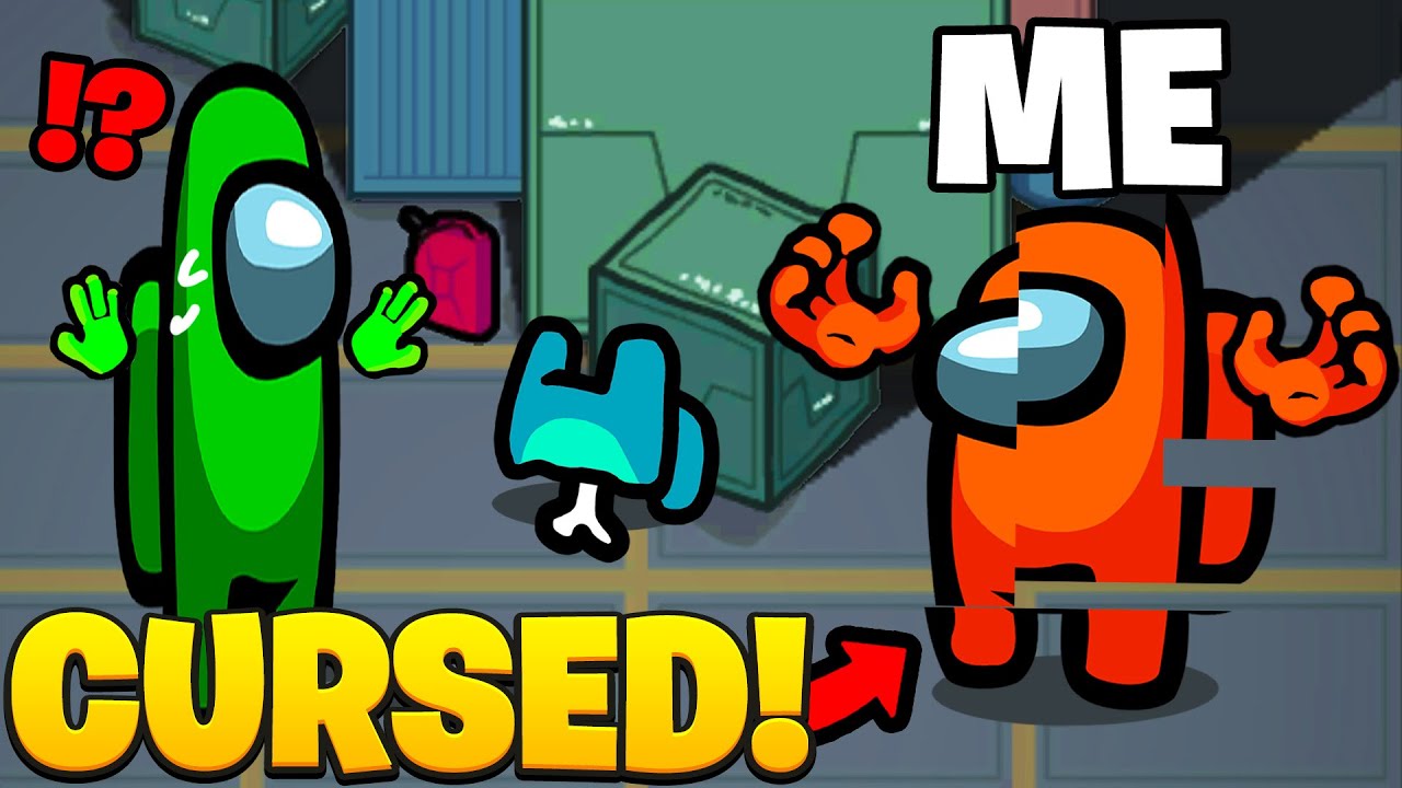 Among Us BUT IT'S CURSED.. (hilarious) - YouTube