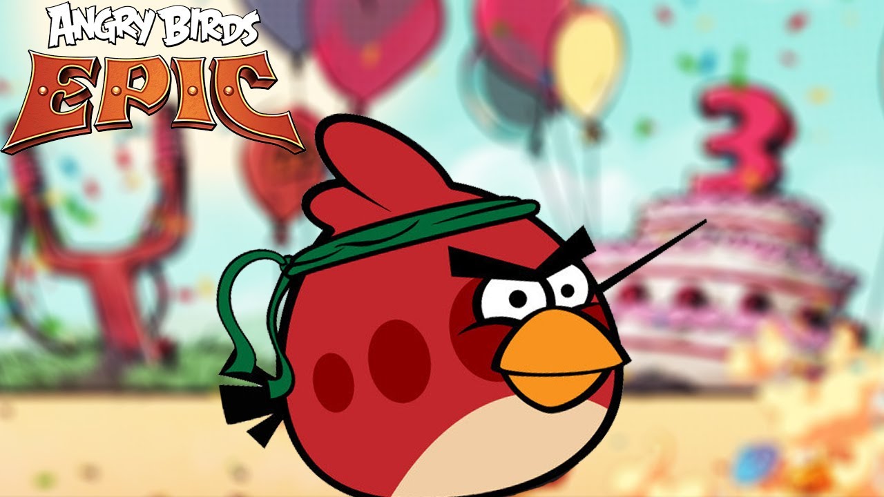 Angry Birds Epic RPG - Rovio Entertainment Ltd EPIC'S ANNIVERSARY PARTY ...
