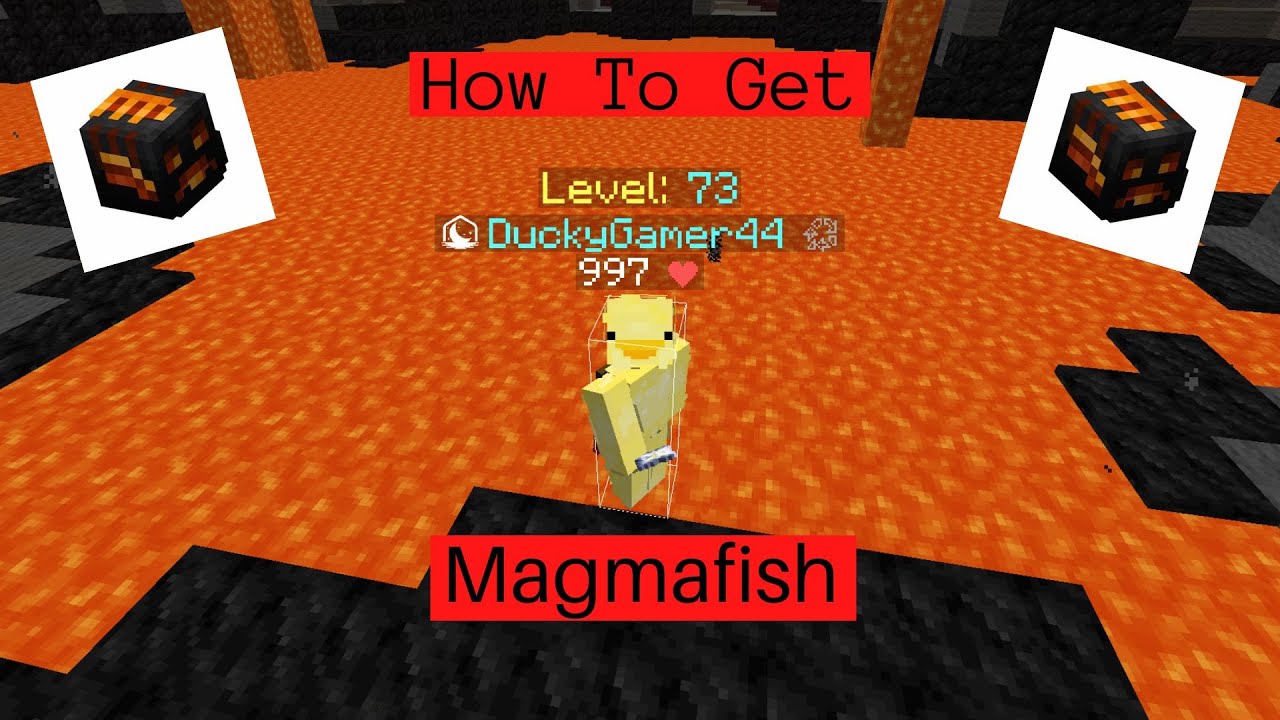 How to Get Magmafish [Hypixel Skyblock] - YouTube