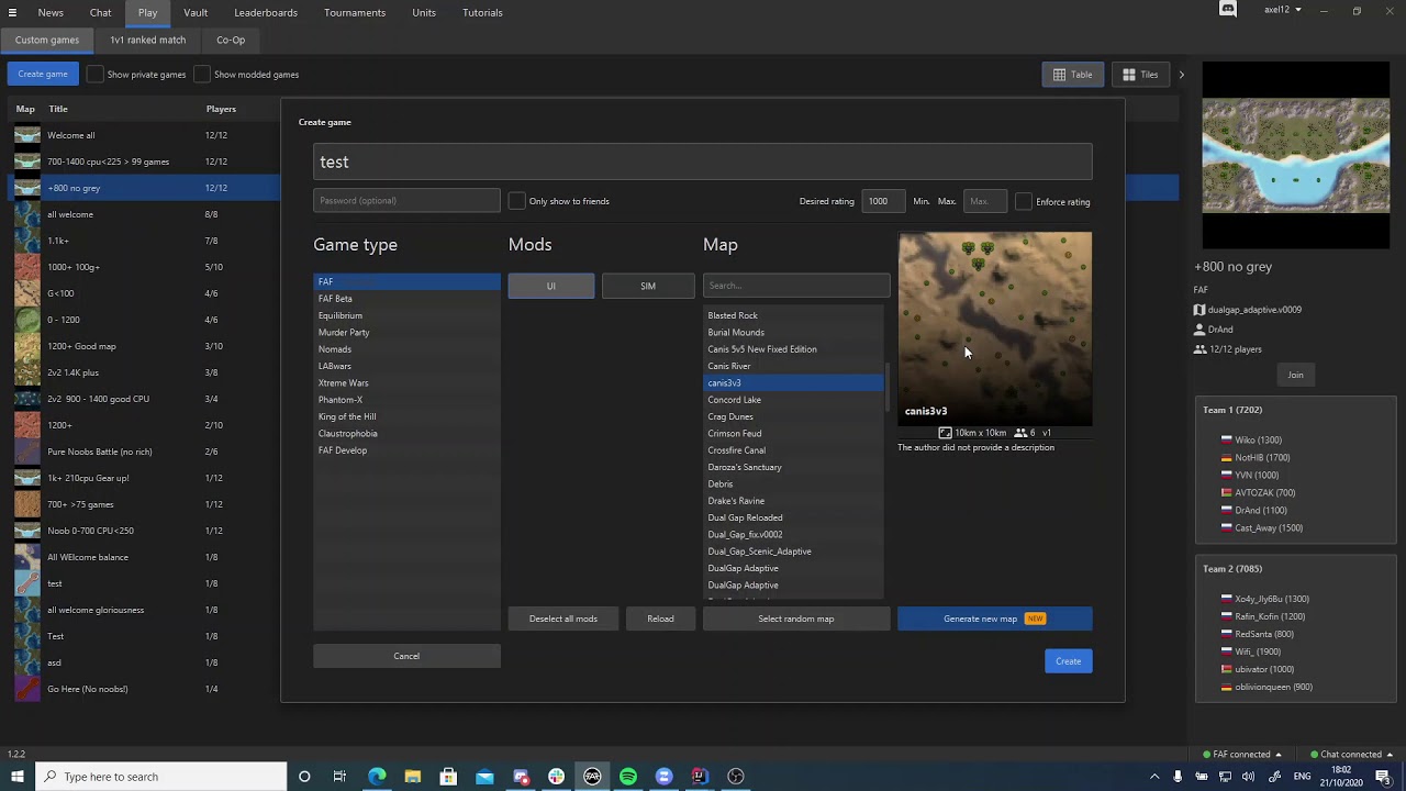How to restrict games by rating (FAF Client) - YouTube