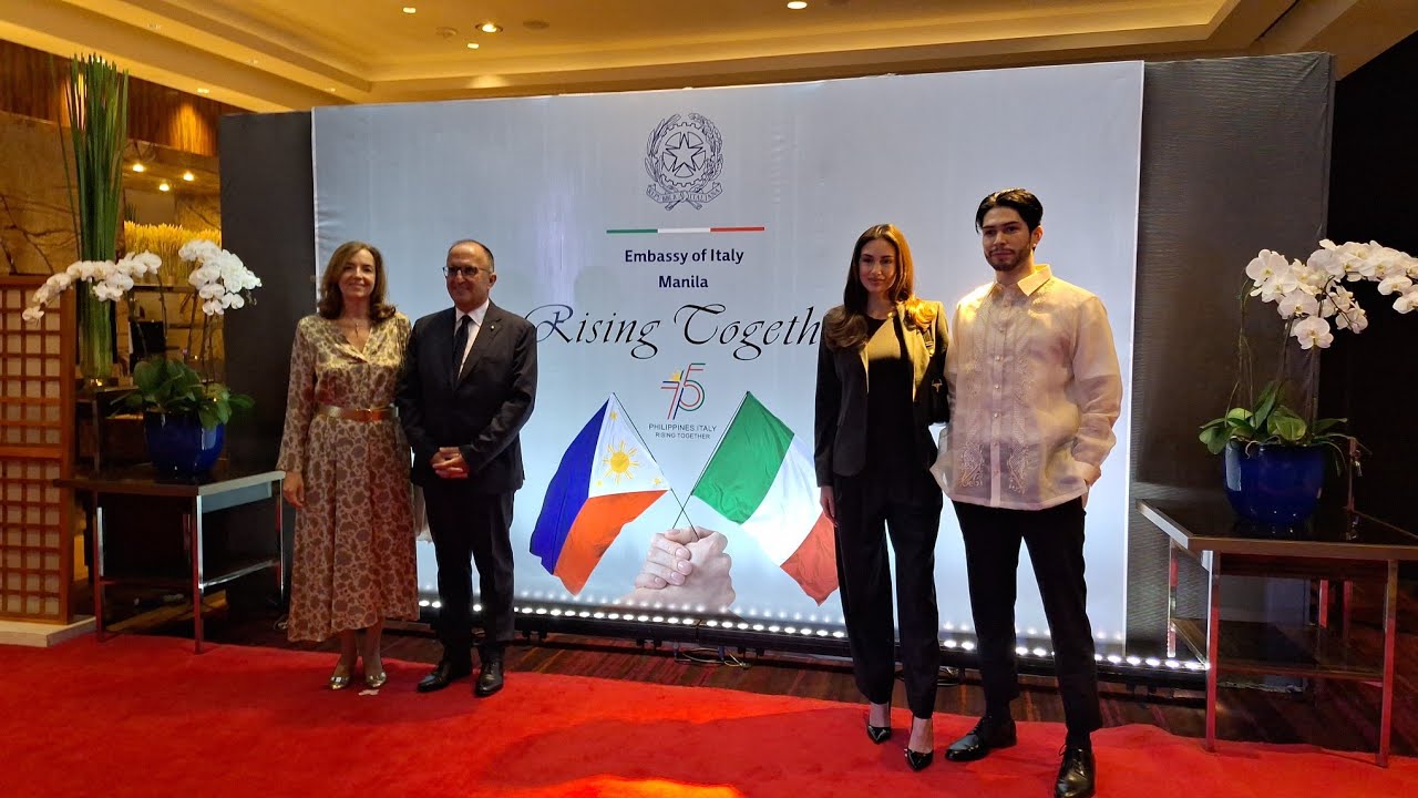 ITALIAN AMBASSADOR MARCO CLEMENTE WELCOMES GUESTS TO PH-IT 75TH ...