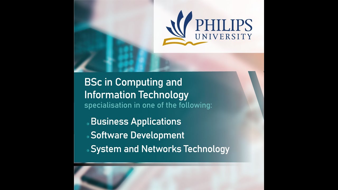 BSc in Computing and Information Technology - YouTube