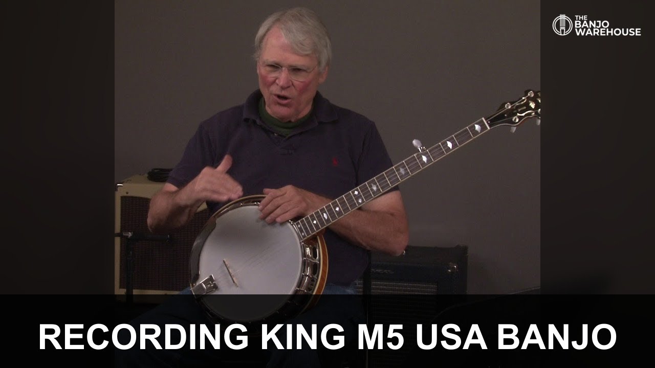 MADE IN USA Recording King M5 5 string banjo by Greg Rich - YouTube