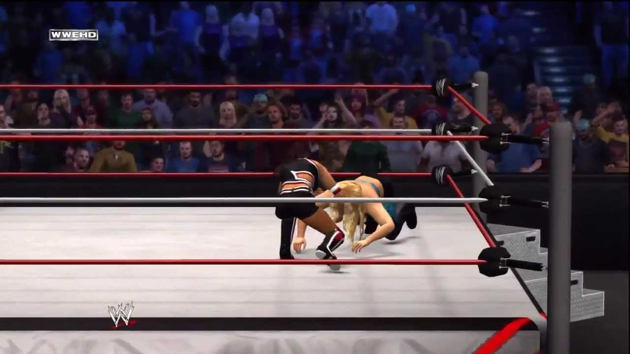 Layla vs. Beth Phoenix - Full WWE Divas Title Match Sim(WWE 12) - YouTube