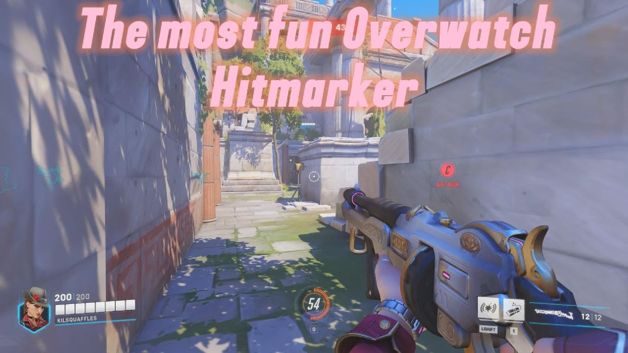 Ashe is the most fun Overwatch Hitmarker - YouTube