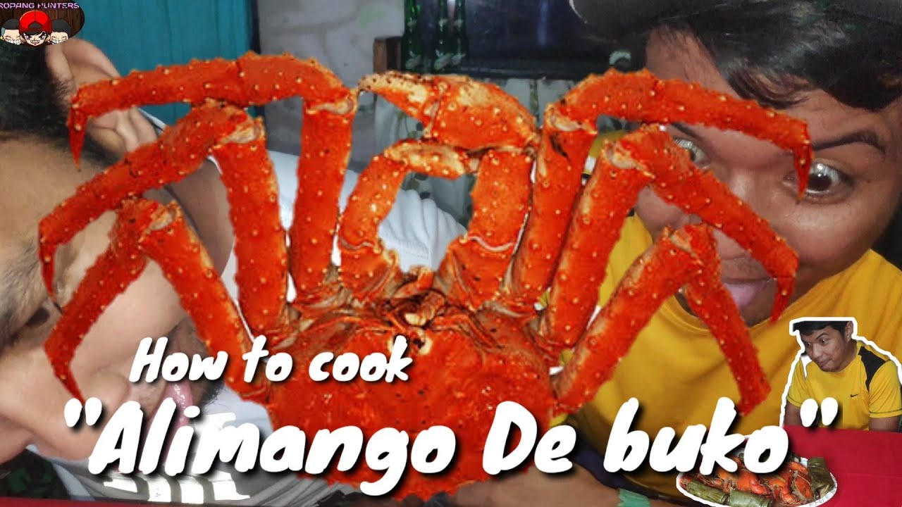 Paano magluto ng "KING CRAB" |Alimango Dé buko | w/ hoisin sauce - YouTube