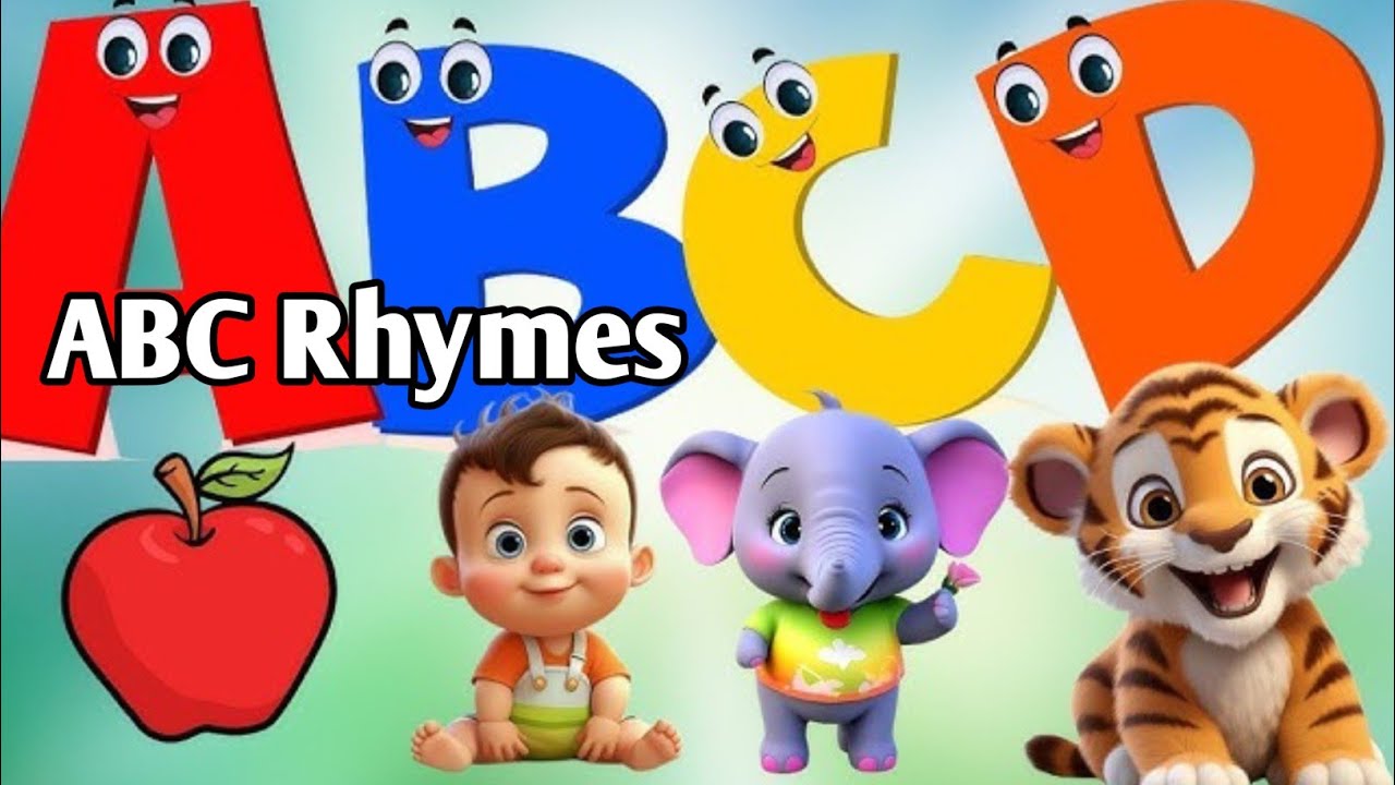 ABC Rhymes | Learn ABC Alphabet For Kids | Kids ABC Songs |BSR Family ...