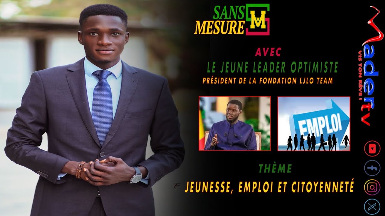 [🔴 DIRECT] SANS MESURE: Jeunesse, emploi et citoyenneté - YouTube