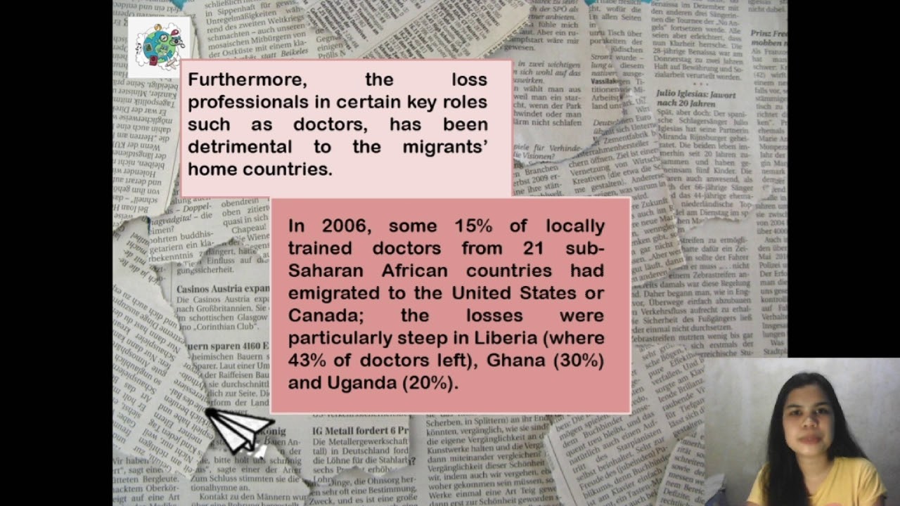 Contemporary World (Benefits and detriments of sending countries) - YouTube