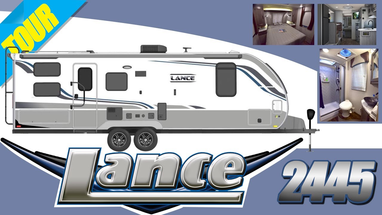 2020 Lance 2445 Travel Trailer Tour (Full Walk-through Exterior and ...