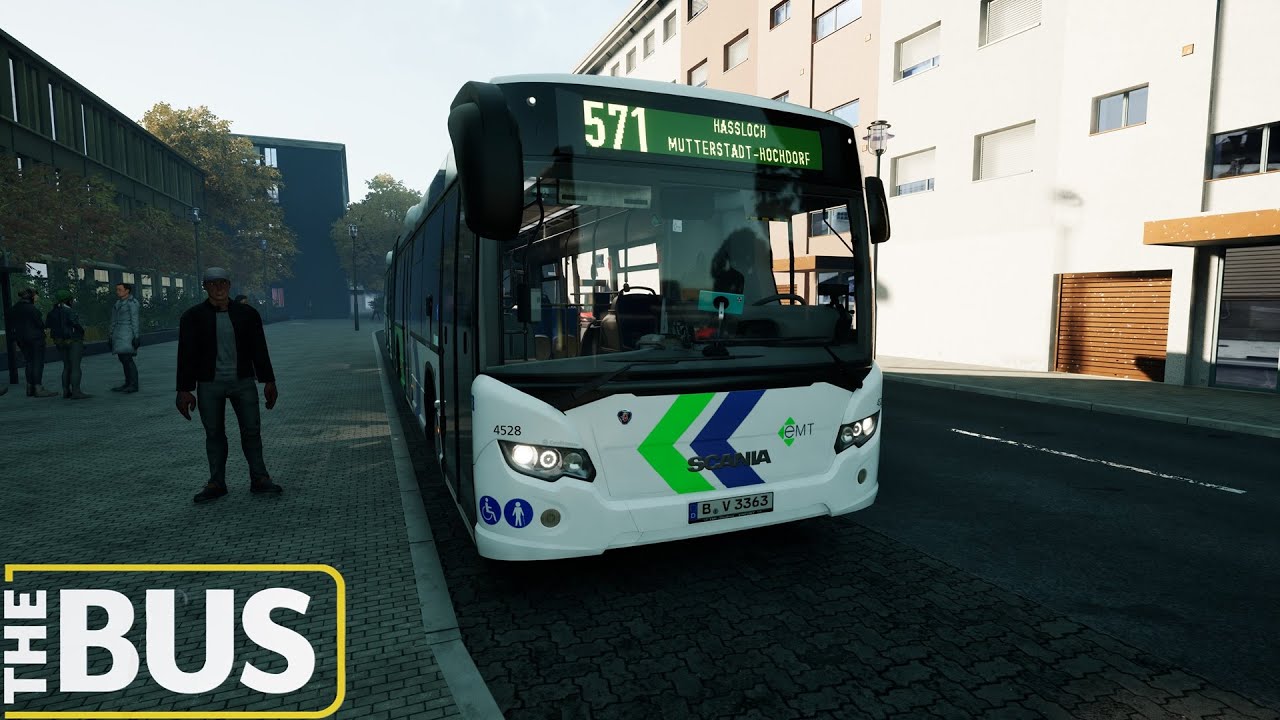 THE BUS | SCANIA CITYWIDE LF 18M ARTICULATED 3D | LINE 571 TOUR 14 ...