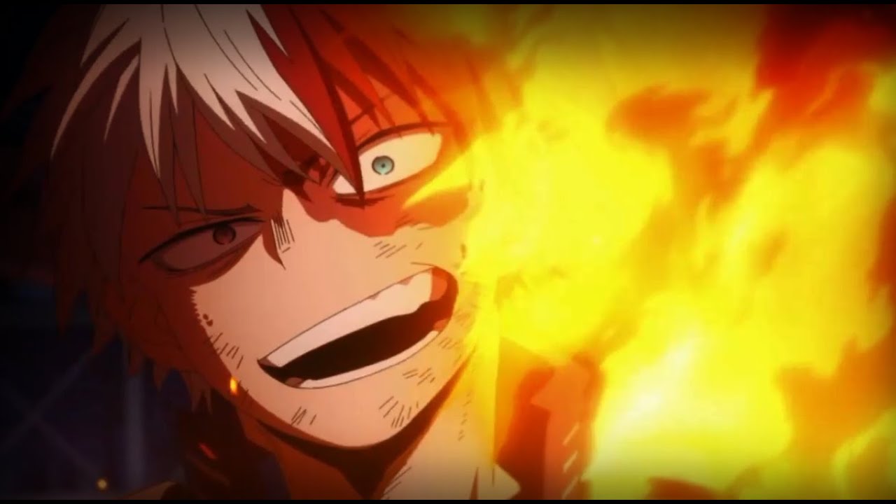 Todoroki goes beyond his limits | My Hero Academia | Sugar Chan - YouTube