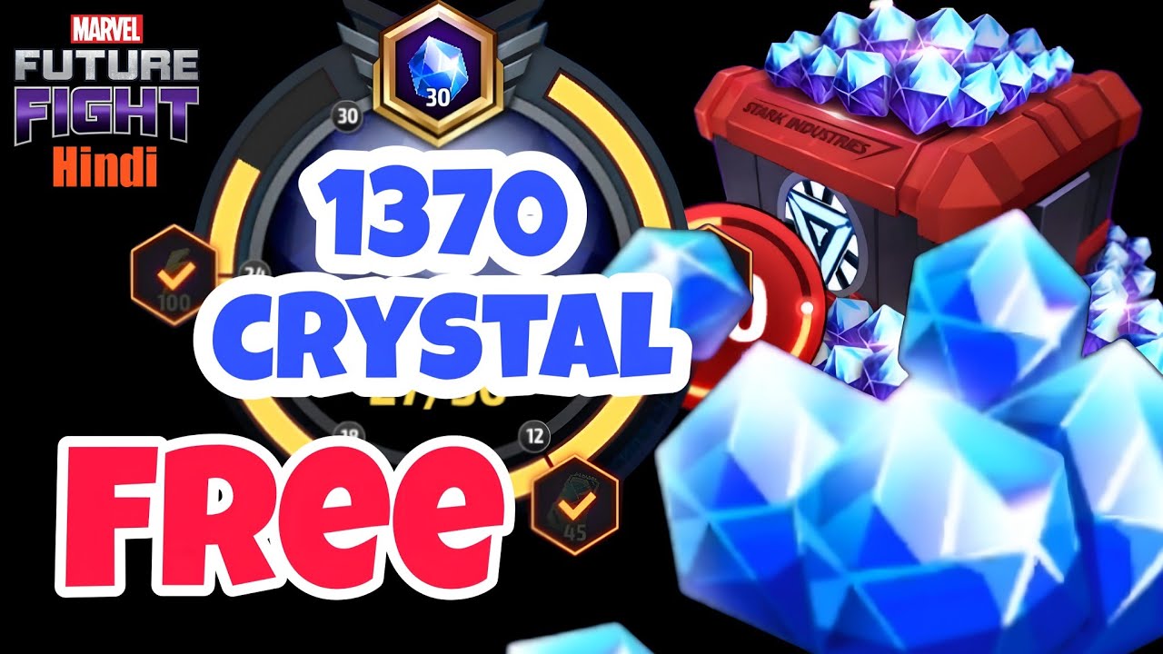 Free 1370 crystals per month | how to get free crystals in marvel future fight | marvel future ...