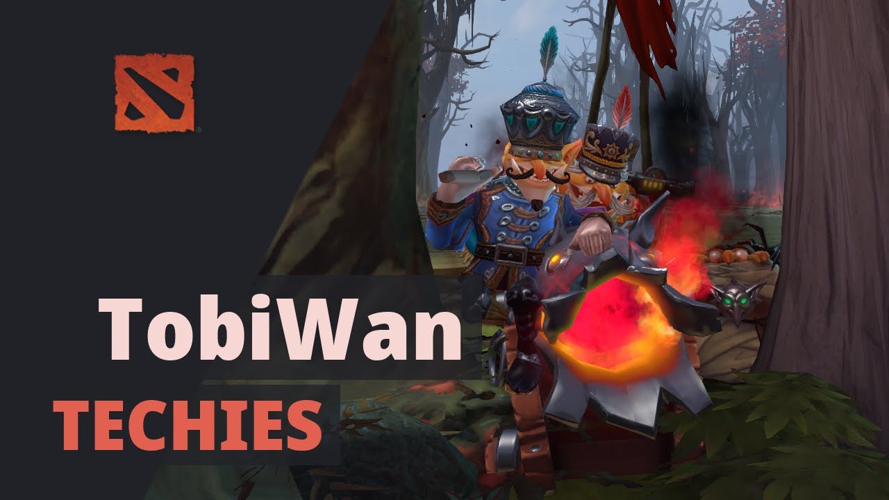 TobiWan plays Techies Dota 2 Full Game - YouTube