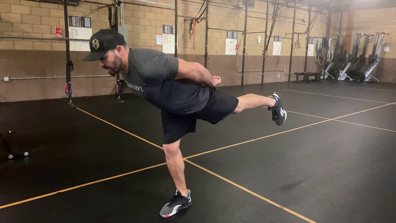 Single Leg RDL Hip Extension - YouTube