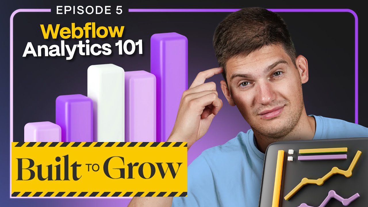 Webflow Google Analytics 101 | Built to Grow EP5 - YouTube