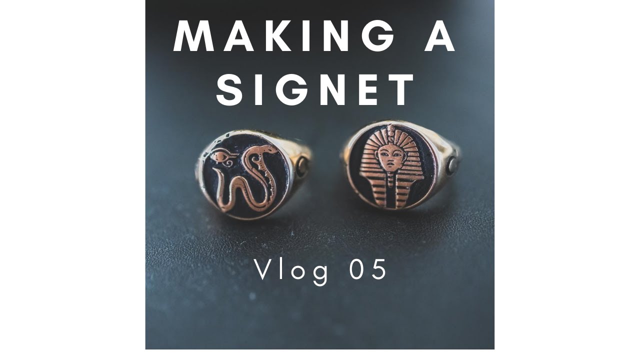 Making a Signet Ring - YouTube