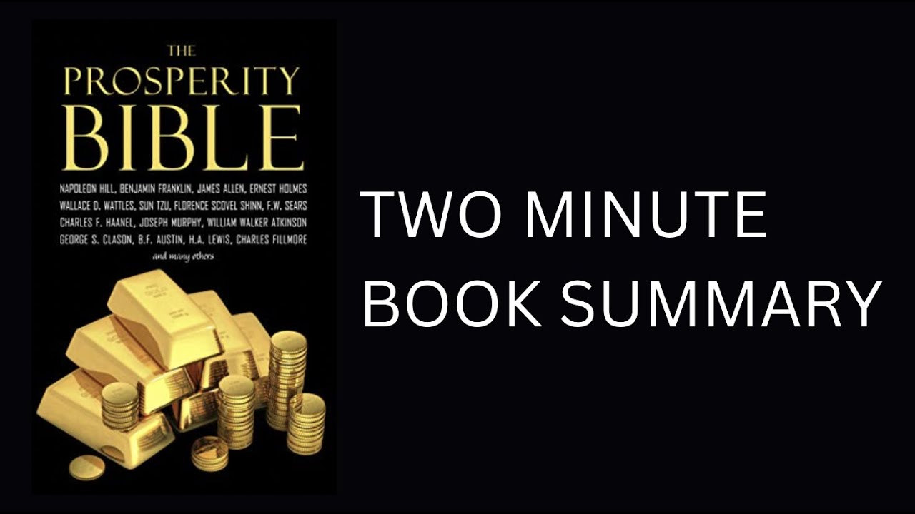 The Prosperity Bible by Napoleon Hill Book Summary - YouTube