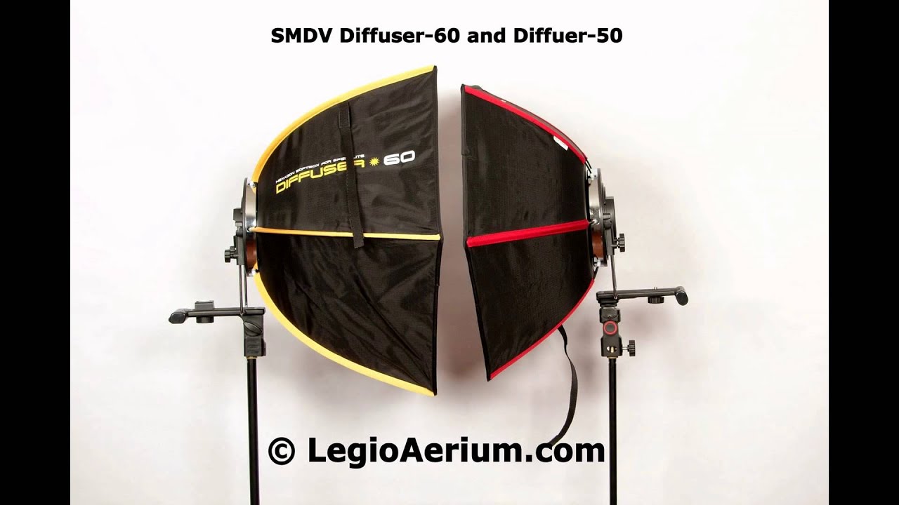 SMDV Diffuser-60, Diffuser-50, and Diffuser-40 size comparison - YouTube