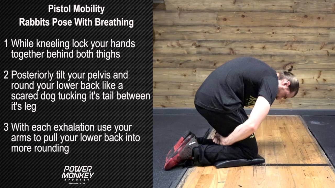 Pistol Mobility - Rabbits Pose With Breathing - YouTube