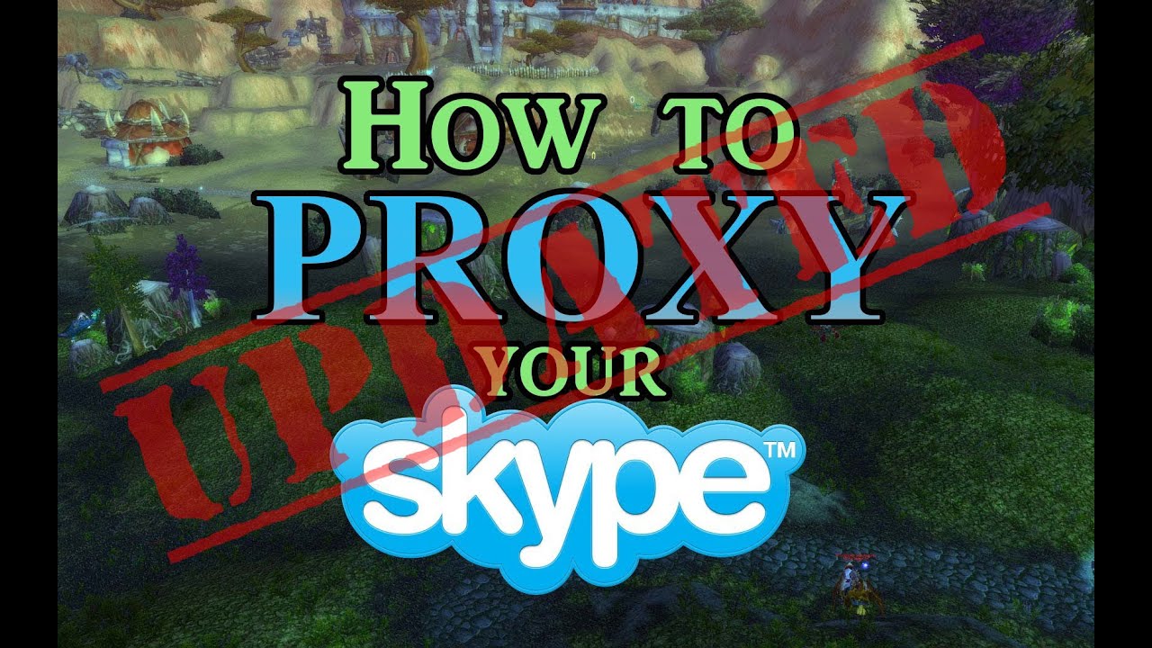 How to Proxy Skype, Browser, and Change Your IP - YouTube