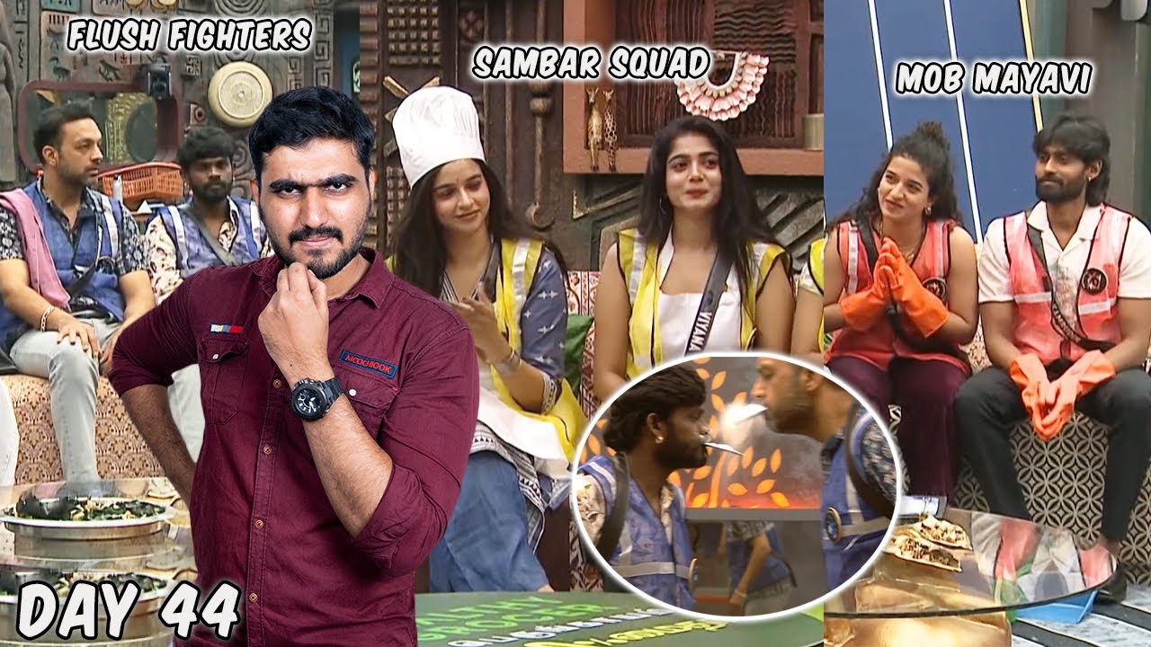Bigg Boss 9 Day 44: Soru Soap Mob Task | Mob Mayavi Leading the Game ...