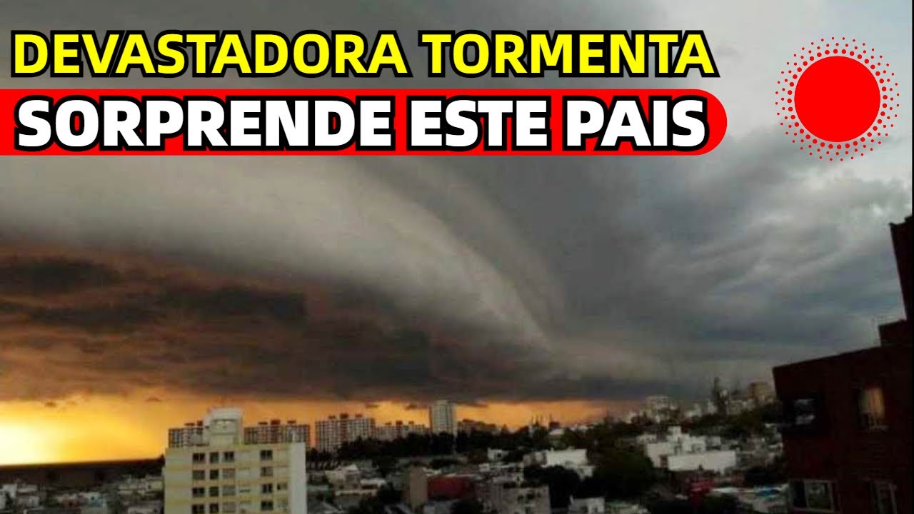 INESPERADA Y DEVASTADORA TORMENTA SORPRENDE A TODOS EN MEDIO DE UN ...