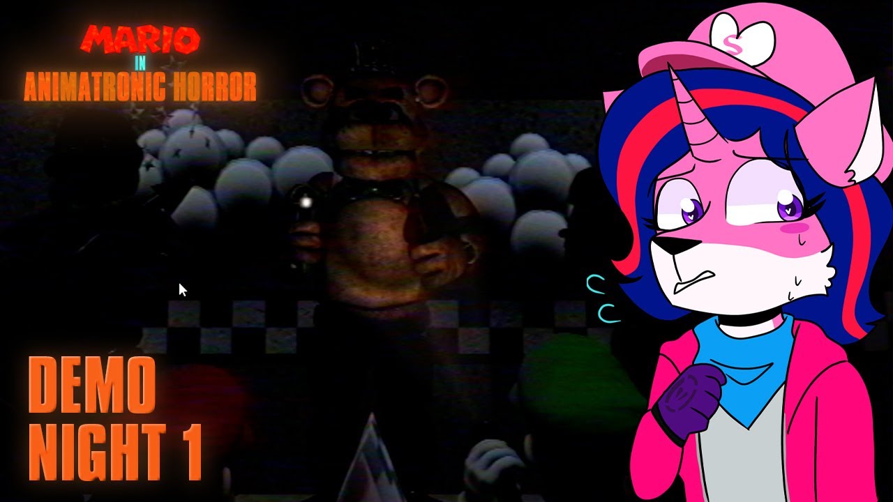 The Nightmare Begins! || MARIO IN ANIMATRONIC HORROR DEMO NIGHT 1 - Chapter 1: Humble Beginnings ...