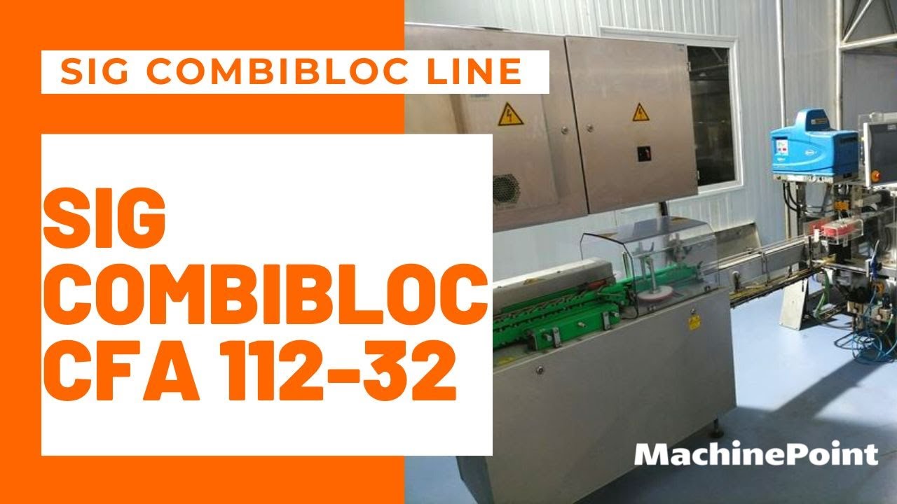 SIG COMBIBLOC CFA 112-32 SIG Combibloc line | SIG COMBIBLOC Machines ...