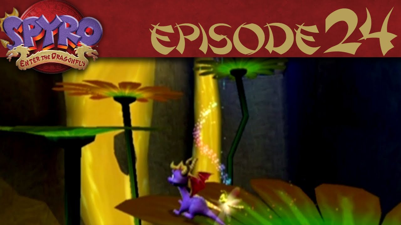 Let's Play Spyro: Enter the Dragonfly - Giant Bees = Giant Flowers! (24 ...