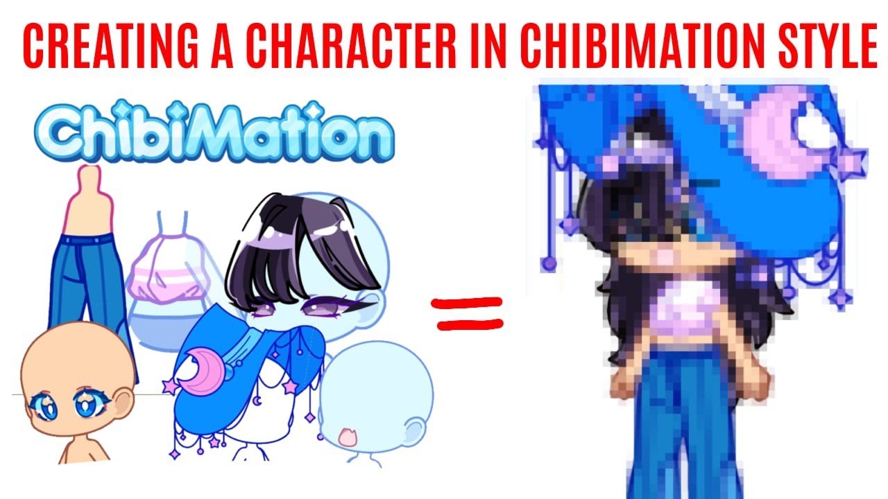 Creating a Character using ChibiMation Assets!! - YouTube
